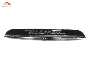 2017-2020 MASERATI GHIBLI TRUNK LID LICENSE PLATE LIGHT LAMP MOLDING ...