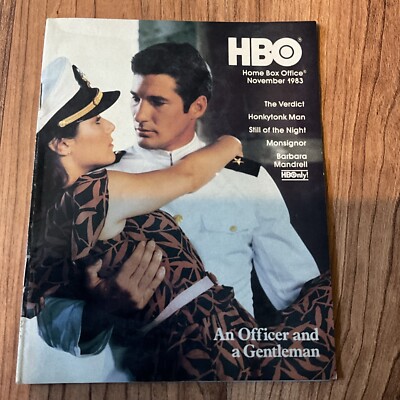 ORIGINAL 1983 Nov HBO GUIDE Richard Gere Newman Vintage TV Magazine ...