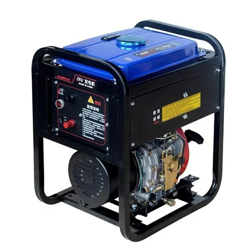 6 KW 24V DC Generator 24V Diesel Generator Diesel Generator 24V Battery ...
