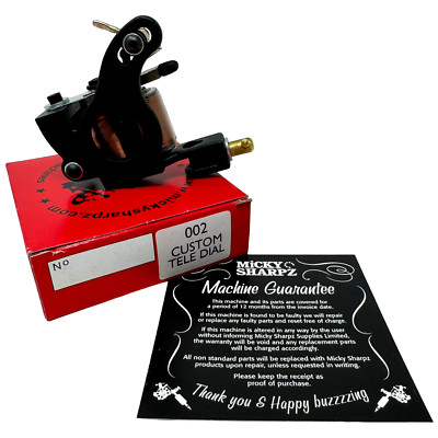 INKgrafiX® - Micky Sharpz Maschine 002 Custom Tele Dial - Studio ...