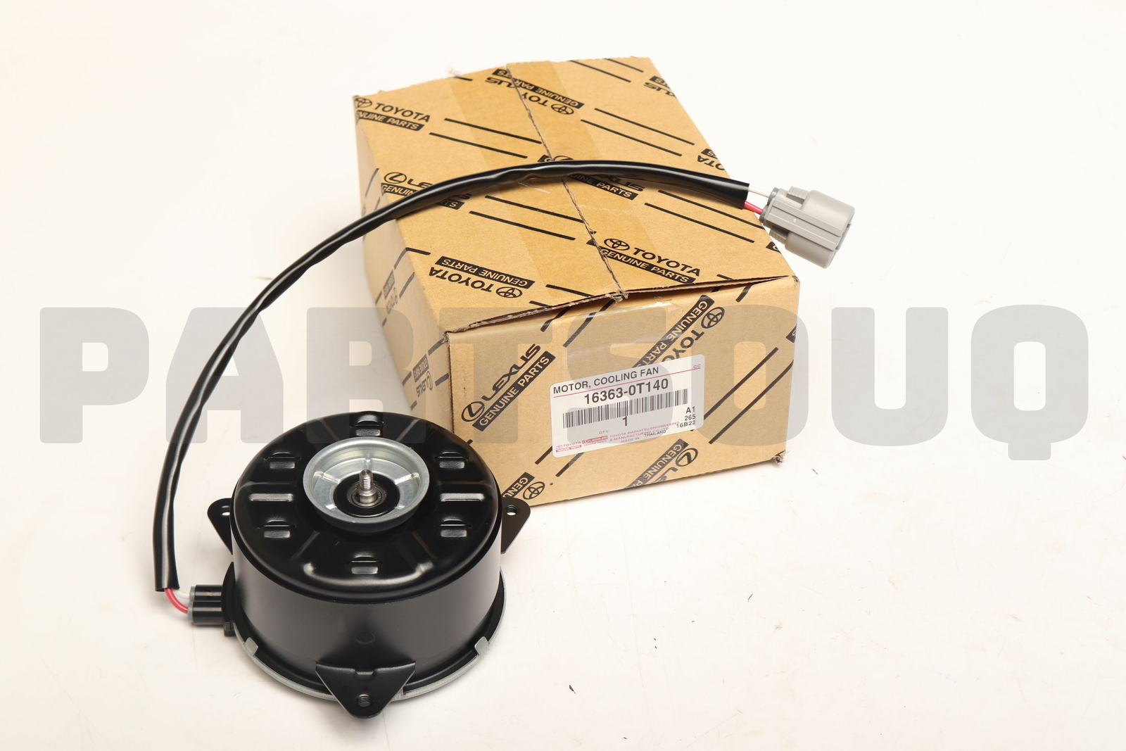 163630T140 Genuine Toyota MOTOR, COOLING FAN 16363-0T140 | eBay