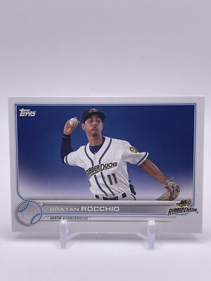 Brayan Rocchio 2022 Topps Pro Debut Base Set #PD-22 Akron RubberDucks ...