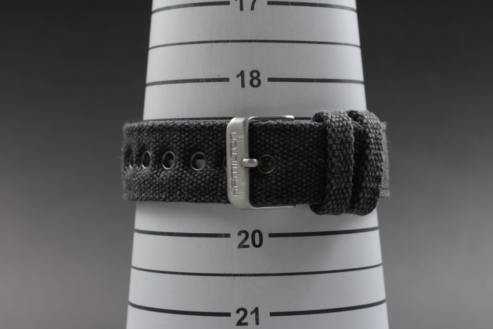 [Exc+5] Hamilton Khaki 6361 Blue Dial Men's Quartz Military Watch From ...