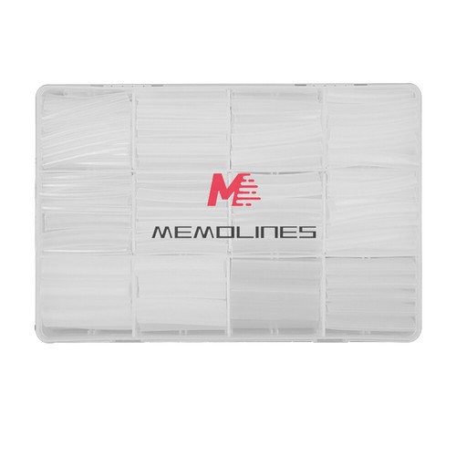 275PCS 3:1 Transparent Polyolefin Heat Shrink Tubing Assortment ...