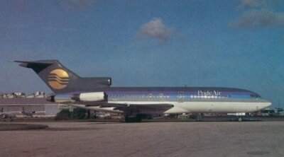 Pride Air Boeing 727-35 N4617 @ Miami 1985 - postcard | eBay