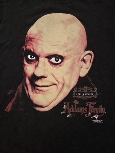 Vintage- 1990's Stanley DeSantis Uncle Fester Addams Family T-shirt | eBay