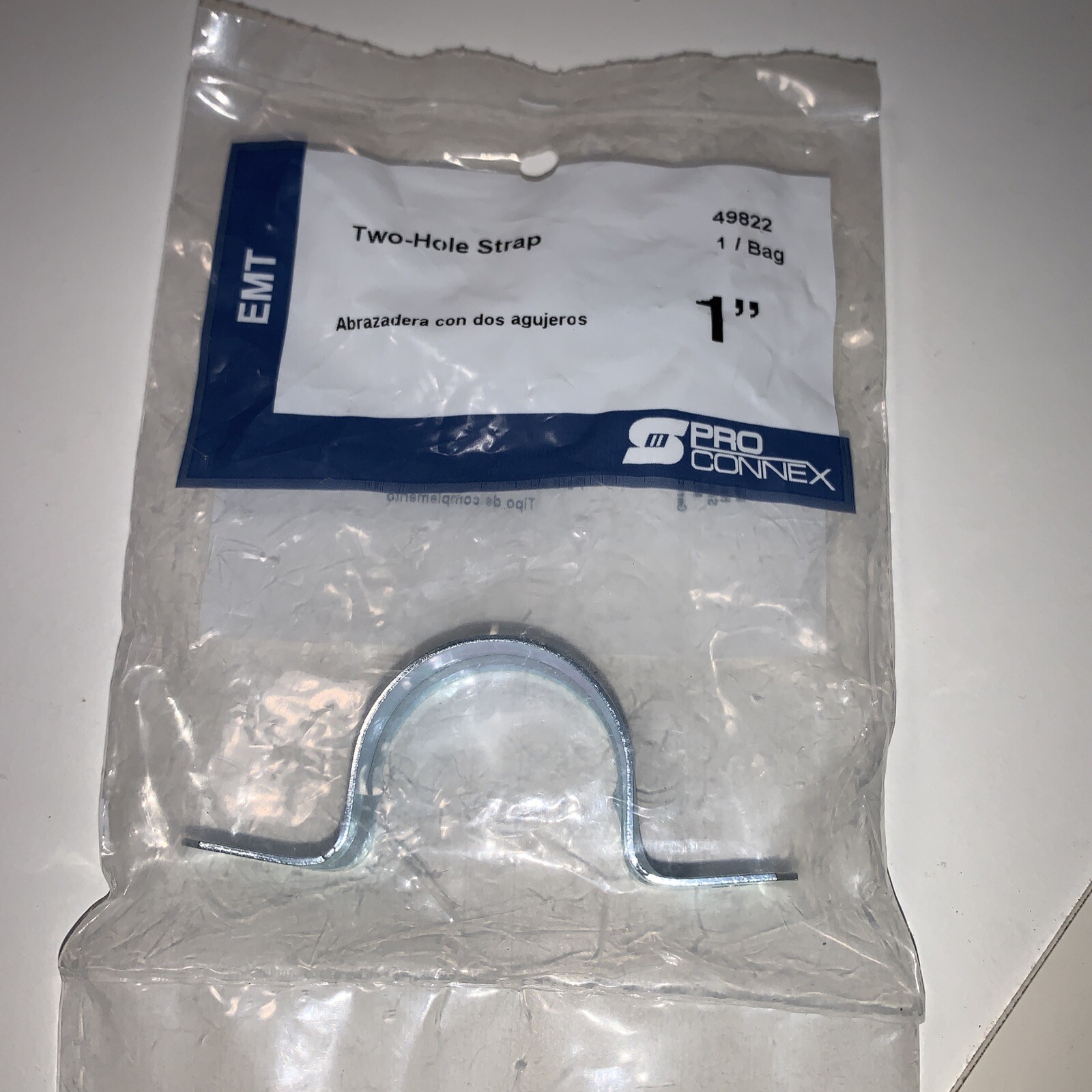 SPro Connex Emt 2-Hole Strap 1" Qty: 2 New In Packages | eBay