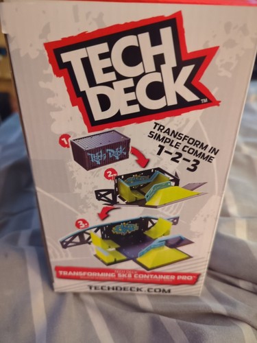 Tech Deck 6035884 Transforming SK8 Container Pro Modular Skatepark and ...