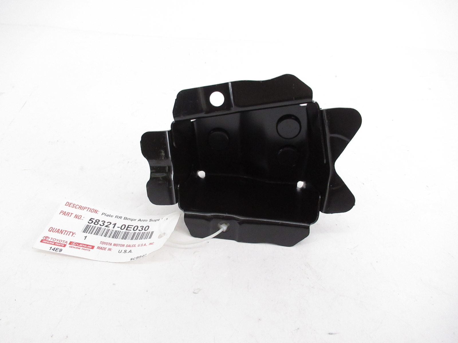 Genuine OEM Toyota 58321-0E030 Passenger Rear Bumper Bracket 2014-19 ...