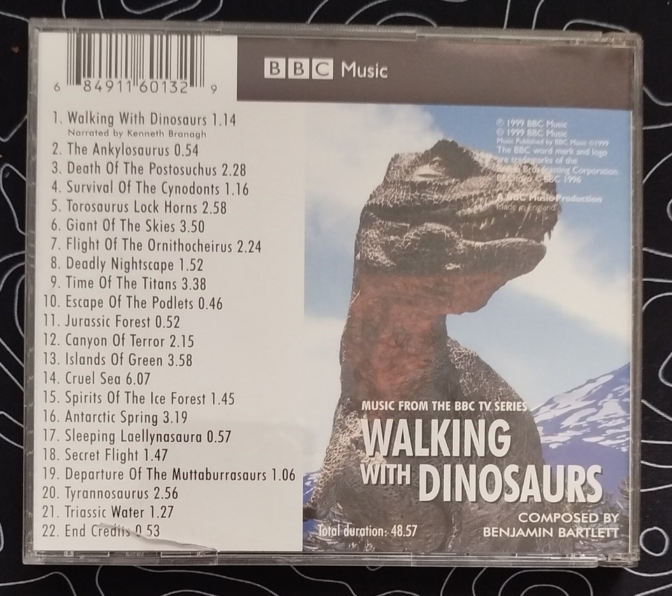 Benjamin Bartlett – Walking With Dinosaurs (Music From The BBC TV ...
