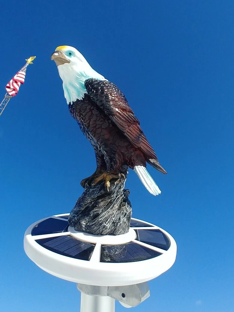 Solar Light Flagpole Topper | Shelly Lighting