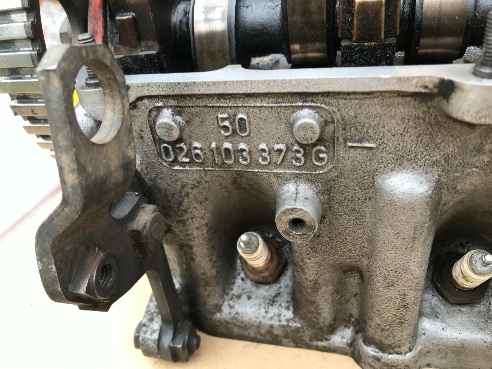 VW Volkswagen Golf Mk2 1.8 GTI 8v Cylinder Head 026103373G for sale ...