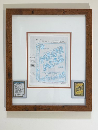Wacky Packages Original Art - Old School 3 MEOW MESS David Gross & Jay ...
