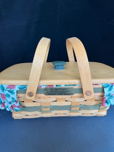 Vintage Longaberger Christmas Collection 1996 Edition Holiday Cheer ...