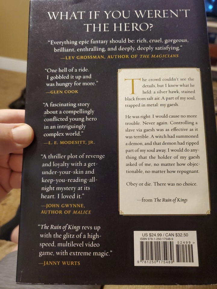 Ruin of Kings by Jenn Lyons (2019, Hardcover) 9781250175489 | eBay