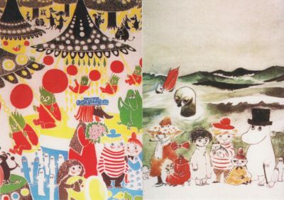 Moomin Muumi Finland Official Vintage Mint Postcards (2) Very Nice | eBay