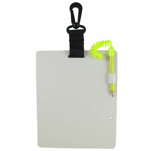 Scuba Dive Diving Underwater Writing Slate Gear Board With Pencil 6 X 7 ...
