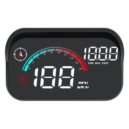 M22 Security Alarm Head Up Display Digital GPSSpeedometer Overspeed ...