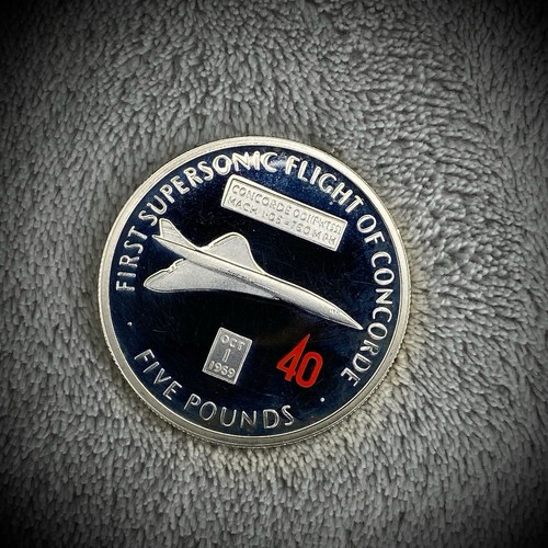 The Westminster Collection - Concorde Milestones Coin - 1st Supersonic ...
