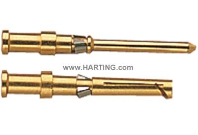 09150006223, Harting, Han D F Crimp Contact Au Awg 20, Lot of 5 pcs | eBay