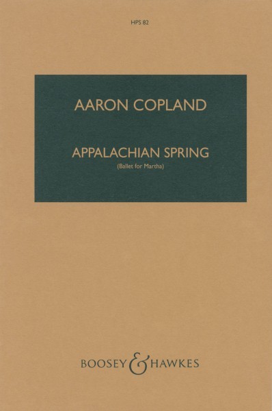 Appalachian Spring Score - Aaron Copland Study Score Book NEW 048001989 ...