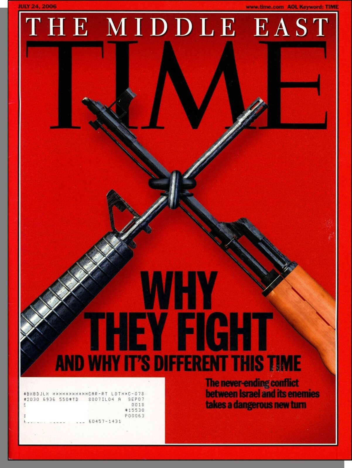 Time Magazine - 2006, July 24 - The Middle East: Why They Fight, Then ...