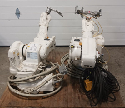 *LOT OF 2* ABB AB IRB 140 M2004 Industrial Robot Arm IRB 140-6/0.8 w ...