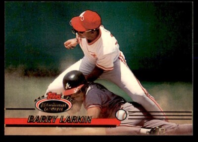 1993 Stadium Club Baseball Card #415 Barry Larkin REDS MINT | eBay