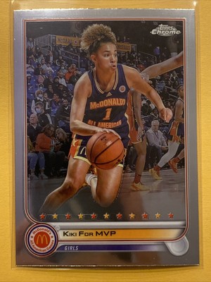 2022 Topps Chrome McDonald's All-American #99 Kiki For MVP Girls ...