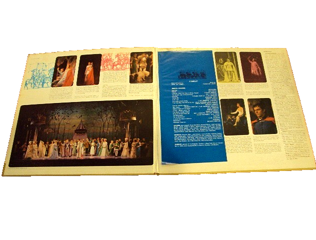 Camelot Musical Original Broadway Cast LP Columbia Masterworks KOL 5620 ...