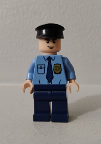 Lego Marvel Universe Police Officer Guard Minifigure | eBay