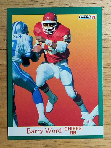 1991 Fleer #101 Barry Word FFC | eBay