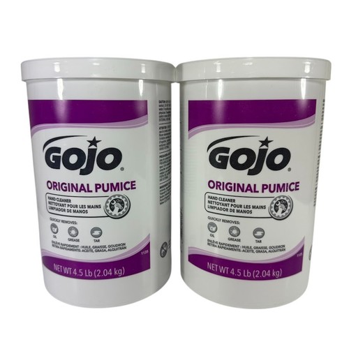 GOJO Original Pumice Hand Cleaner, 4.5 Lbs LARGE Tubs 1135-06, Lot of 2 ...