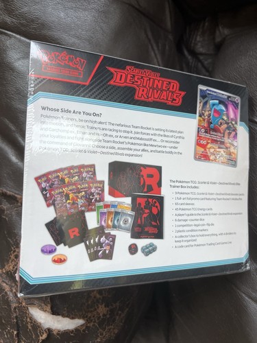 Pokémon TCG: Destinies Rival Scarlet And Violet ETB -Brand new sealed ...