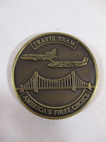 Travis AFB - Americas First Choice - Challenge Coin | eBay