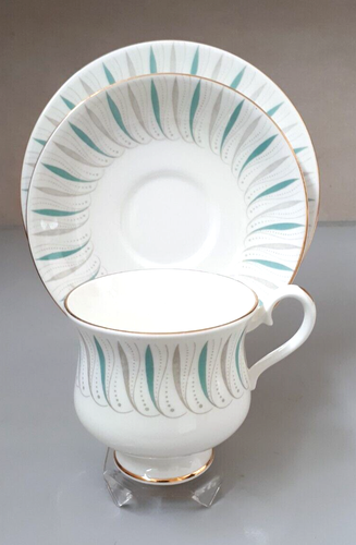 ROYAL ALBERT " LUCERNE" PATTERN TEA TRIO. BONE CHINA. MADE IN ENGLAND ...