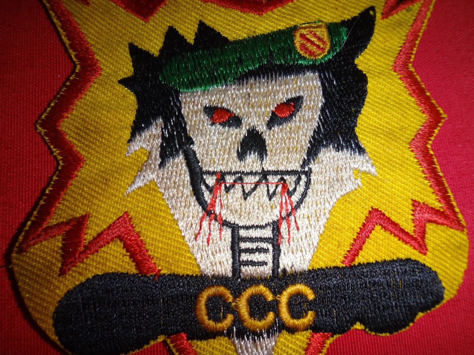 Vietnam Guerre Patch États-unis 5th Forces Spéciales Groupe Macv-Sog Rt ...