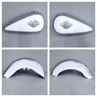 Harley-Davidson FLSTC Custom Painted Tins Set Silver White 1997 EVO ...