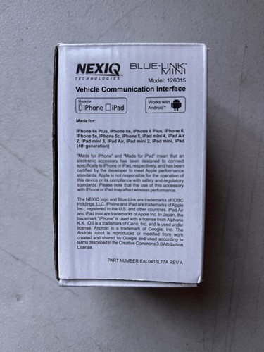 New Nexiq Technologies 126015 NEXIQ Blue-Link Mini Fast Shipping | eBay