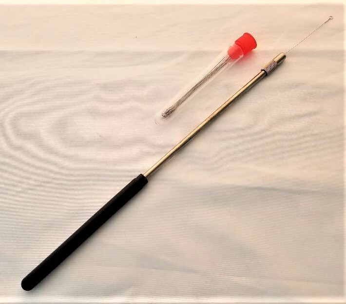 Inoculation inoculating loop nichrome wire 10x bacteria culture ...