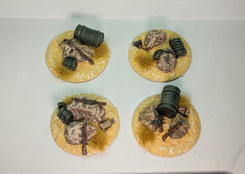 28mm, ww2, objective markers/jump-off points, Painted | eBay