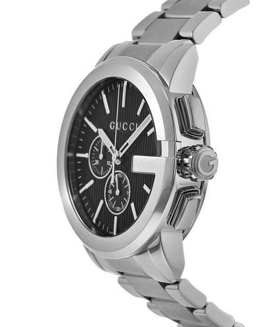 Gucci G-chrono YA101204 44 mm Stainless Steel Black Dial Mens Watch for ...