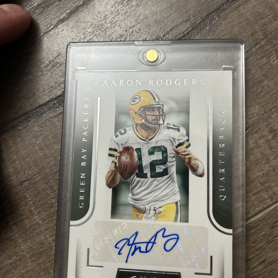 Aaron Rodgers Prime Signatures /5 Auto 2016 | eBay
