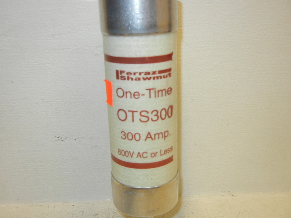 FERRAZ SHAWMUT OTS300 NEW-NO BOX 300A ONE-TIME FUSE 600V OTS300 | eBay