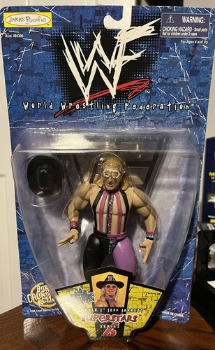WWE WWF Superstars Series 6 Double J Jeff Jarrett Action Figure 1998 | eBay
