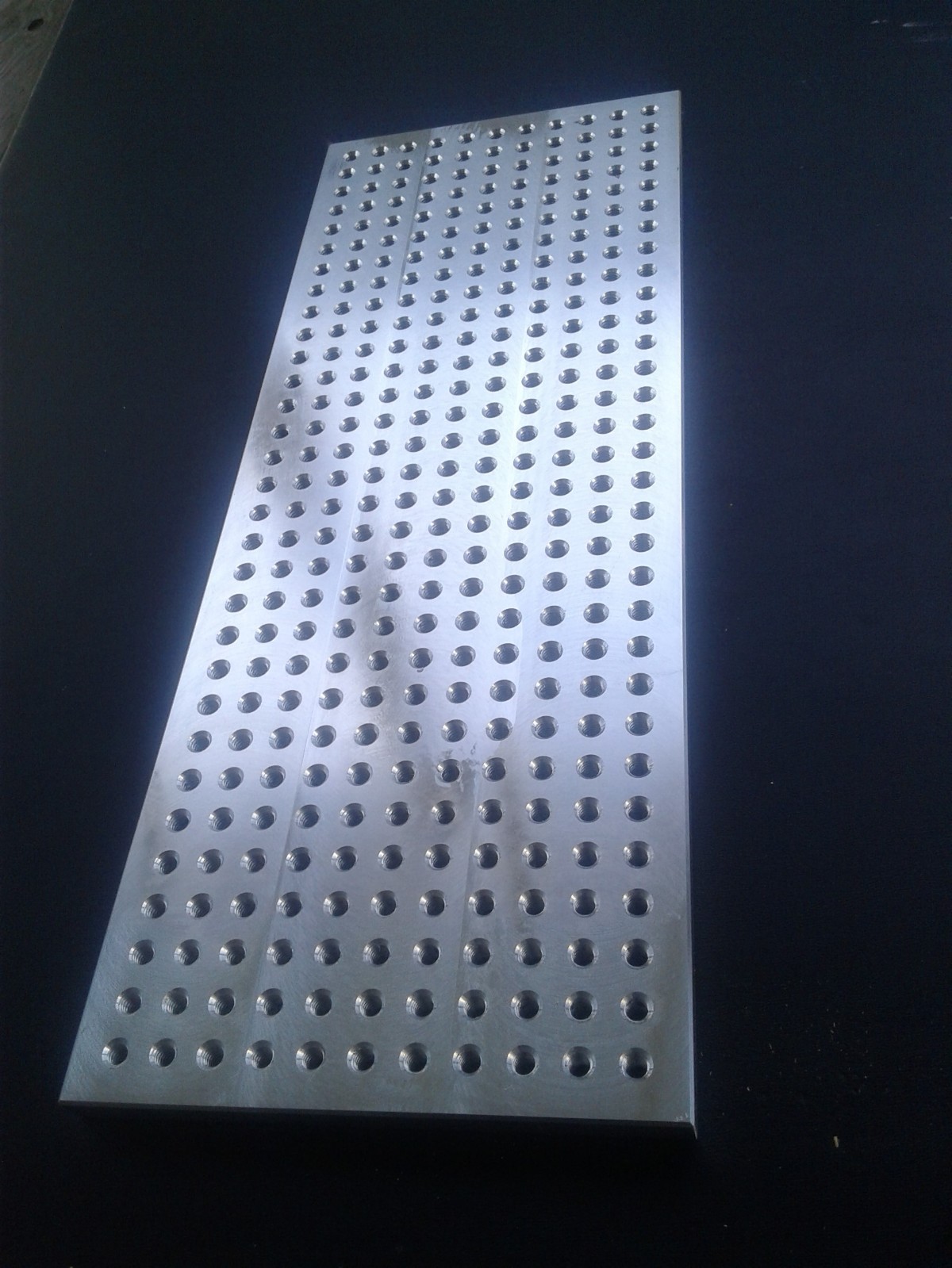 Sacrificial fixture plate or mini pallet - 6" x 16" aluminum | eBay