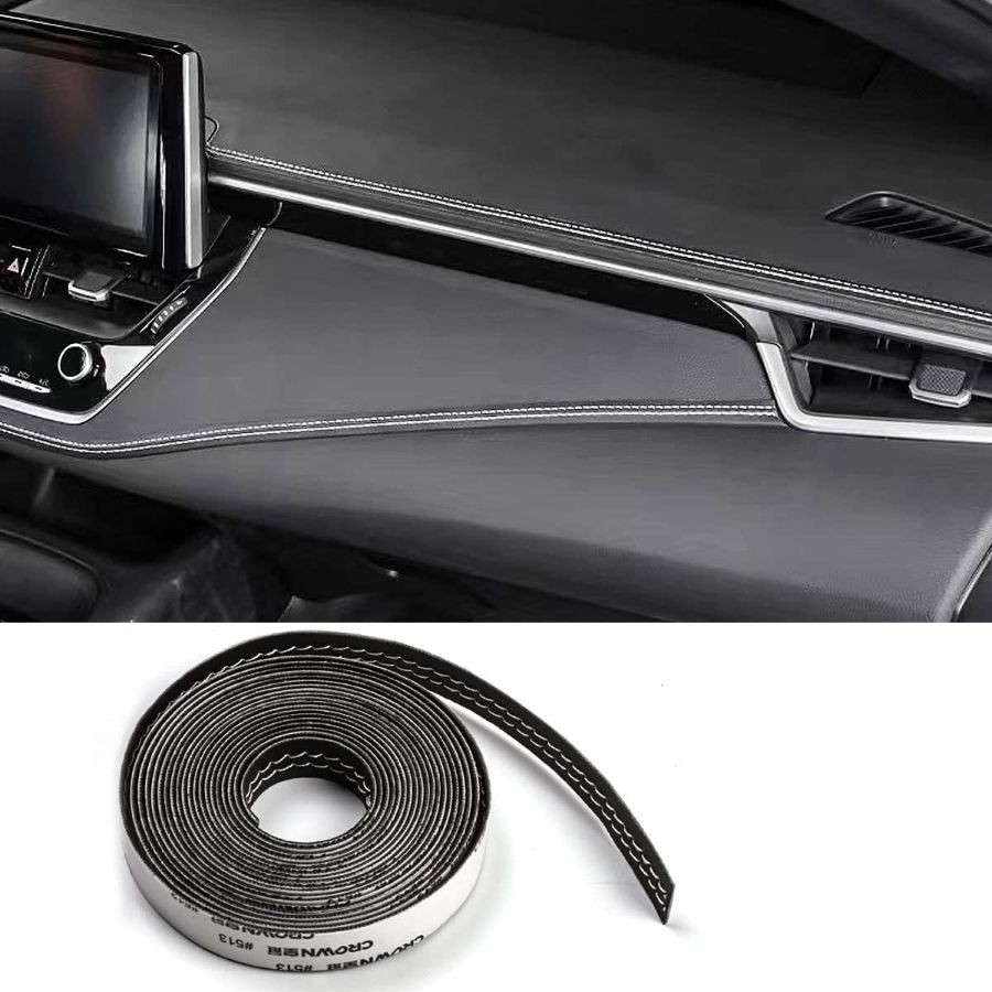 13.12FT(4M) Automobile interior trim strip leather decorative line ...