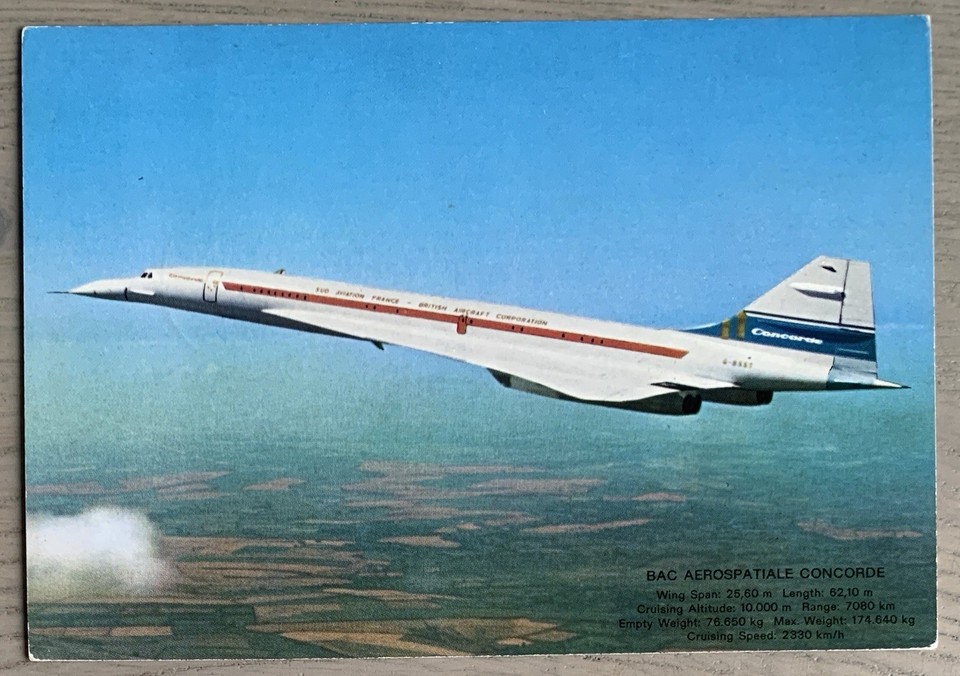 Signed 21.01.1976 Concorde First Com. Flight Rio Paris Acceptance ...
