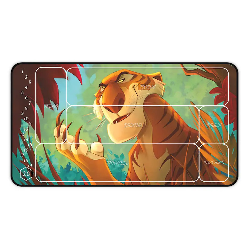 Shere Khan Menacing Predator DisneyWorlds Desk Mat Mouse Pad Gaming | eBay