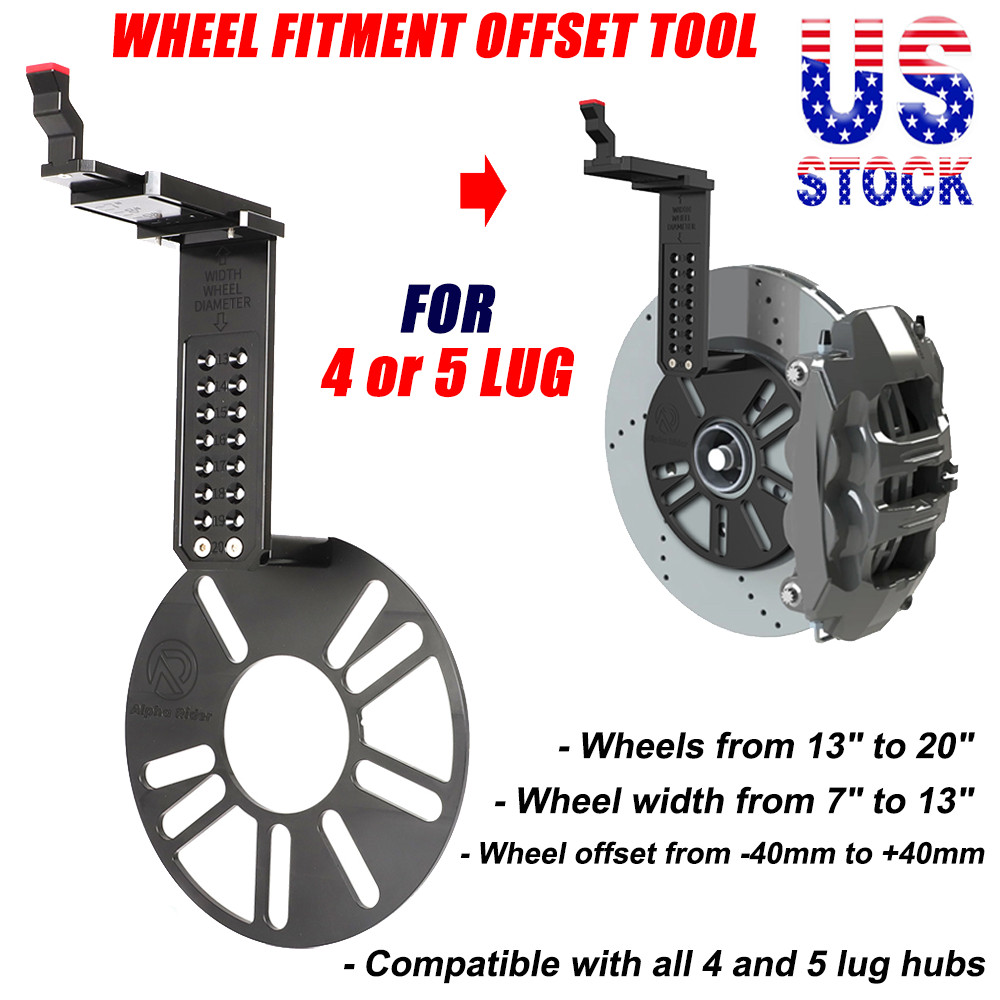 Off Set Wheel Measurements How To Measure For Offset, Big Rims And